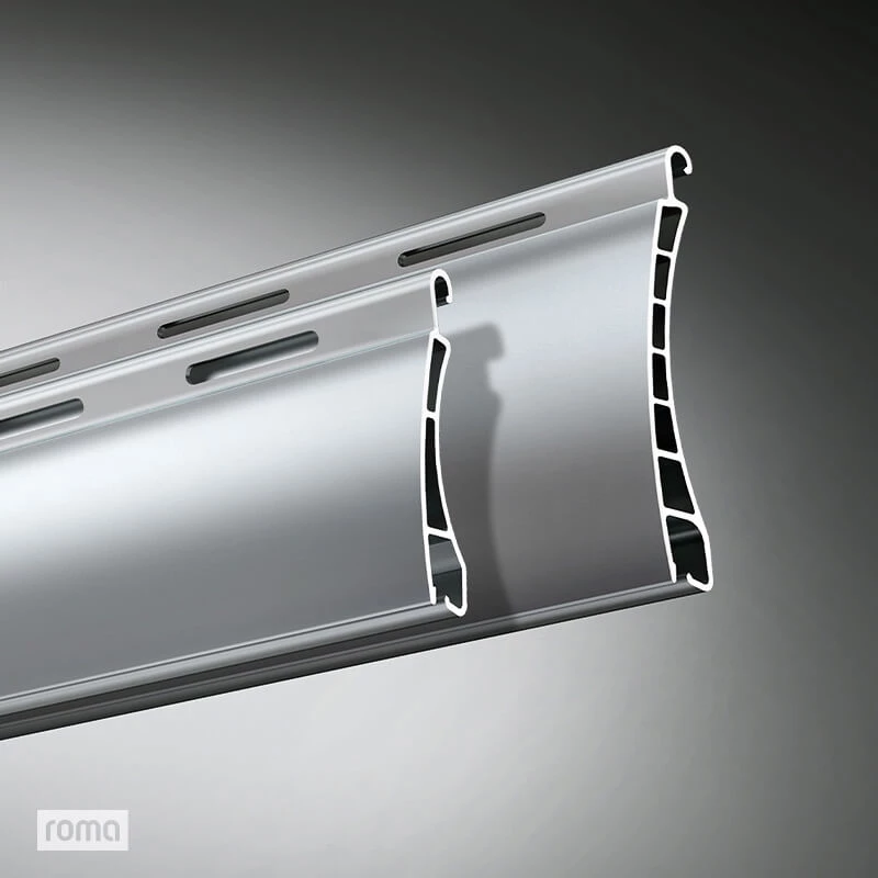 Bewährt: Rollläden aus Kunststoff und Aluminium.